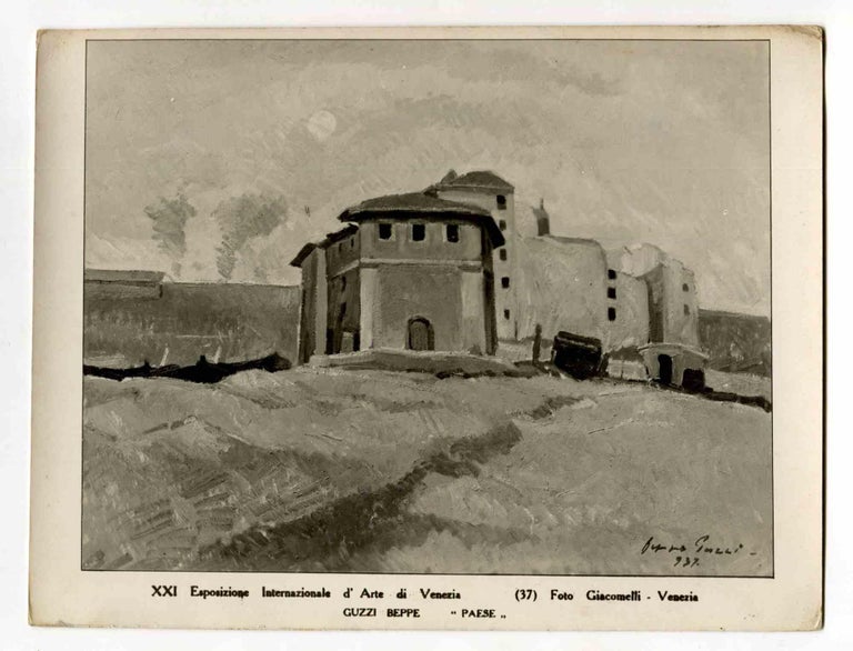 Unknown - Photograph of a Painting by Beppe Guzzi - mid 20th Century ...
