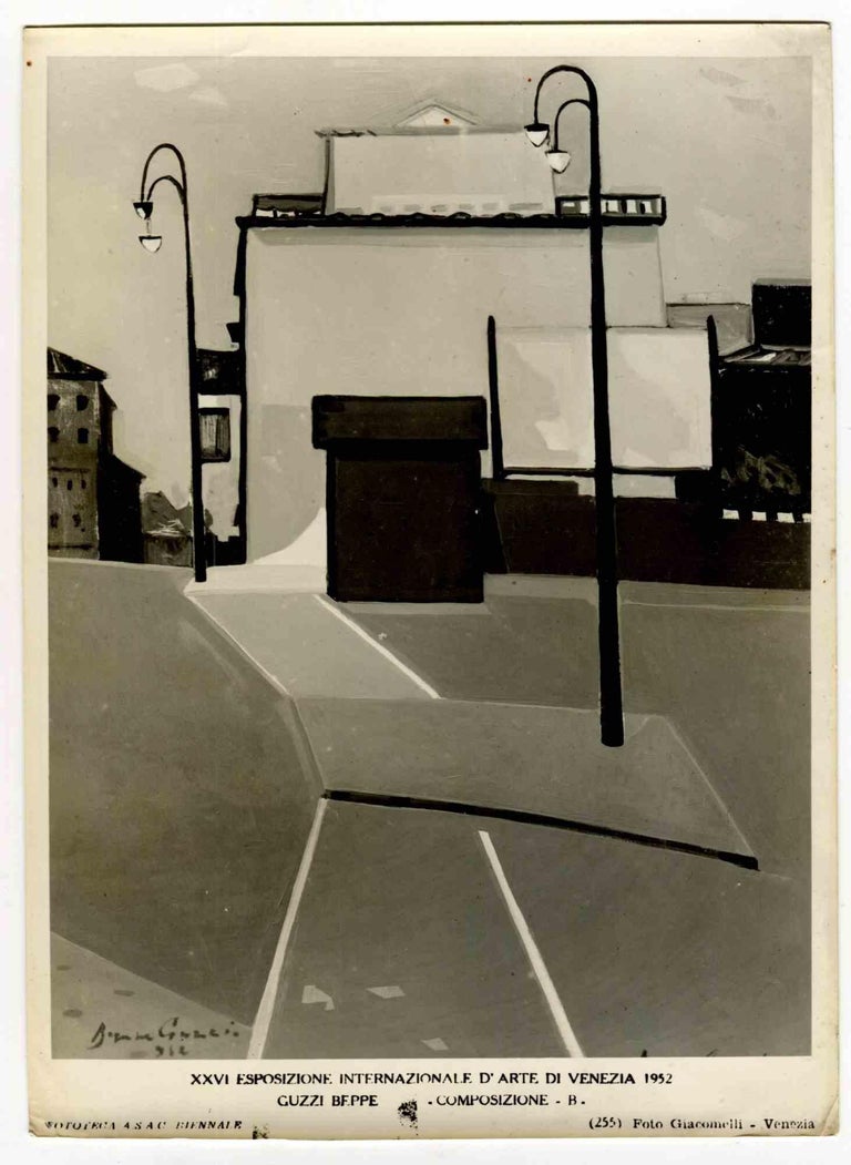 Unknown - Photograph of a Painting by Beppe Guzzi - mid 20th Century ...