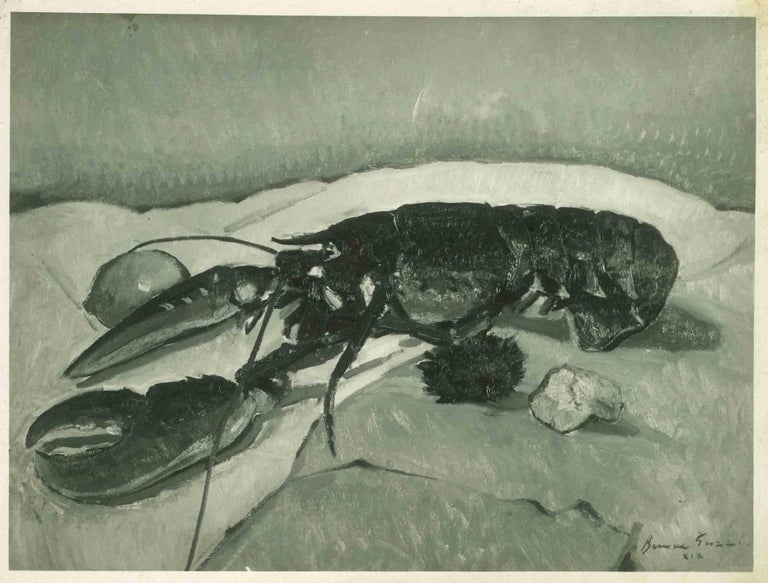 Unknown - Photograph of a Painting by Beppe Guzzi - mid 20th Century ...