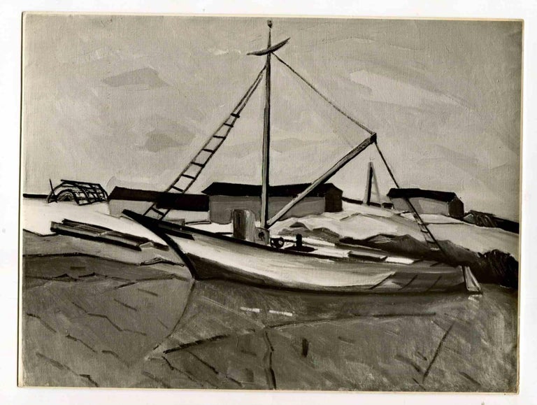 Unknown - Photograph of a Painting by the Painter Beppe Guzzi - mid ...