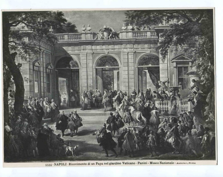 Unknown - Pope's Reception - Vintage Photo Detail of National Museum ...