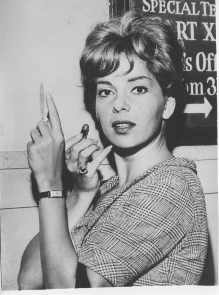 Unknown - Portrait of Abbe Lane - Vintage Photo - 1960s For Sale at 1stDibs
