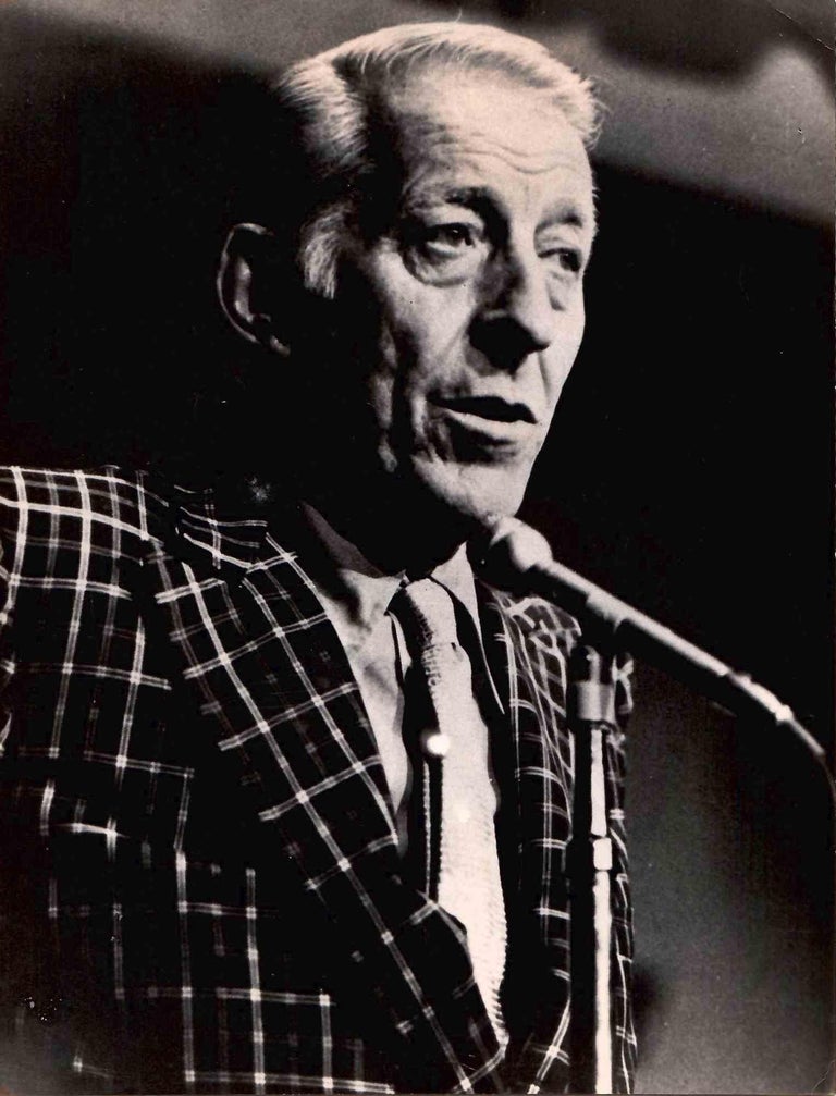 Unknown - Portrait of Stan Kenton - Vintage B/W photo - 1960s For Sale ...