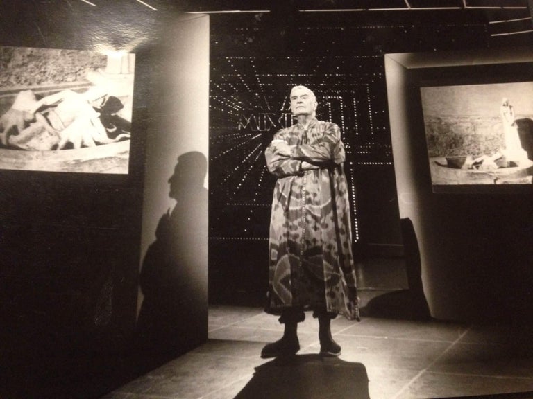 Unknown - Portrait of the Art Historian Federico Zeri - b/w Photograph ...