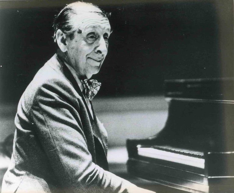 Unknown - Portrait of Vladimir Horowitz - Vintage Photo Detail - 1984 ...