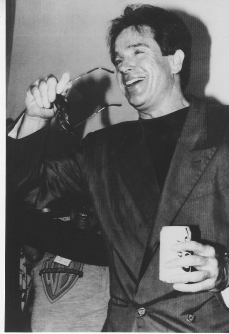 Unknown - Portrait of Warren Beatty - Vintage Photo - 1988 For Sale at ...
