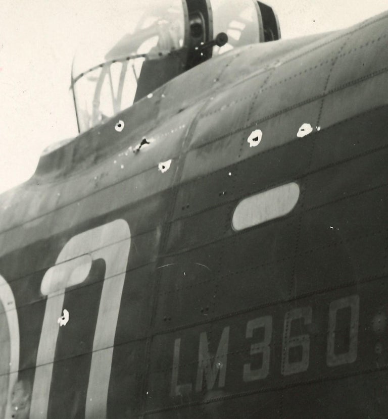 Unknown - RAF Lancaster Bomber Bill Reid VC original photo Victoria ...