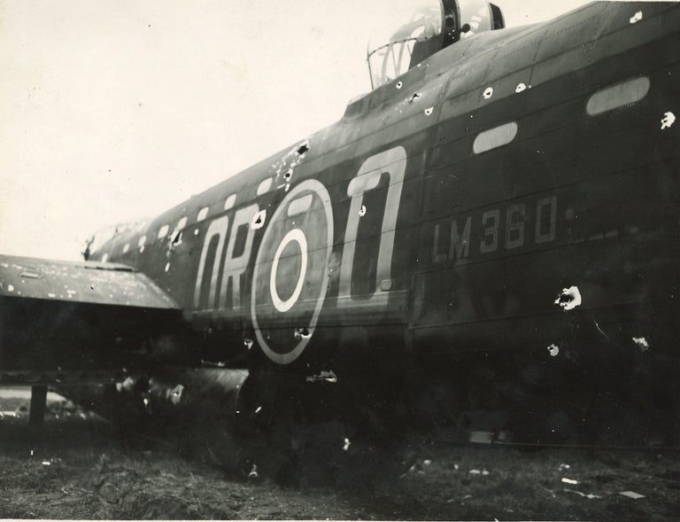 Unknown - RAF Lancaster Bomber Bill Reid VC original photo Victoria ...