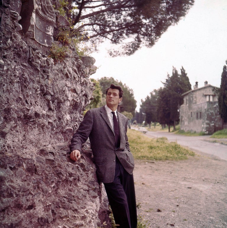 Unknown - Rock Hudson, Handsome Actor Outdoors Fine Art Print For Sale ...