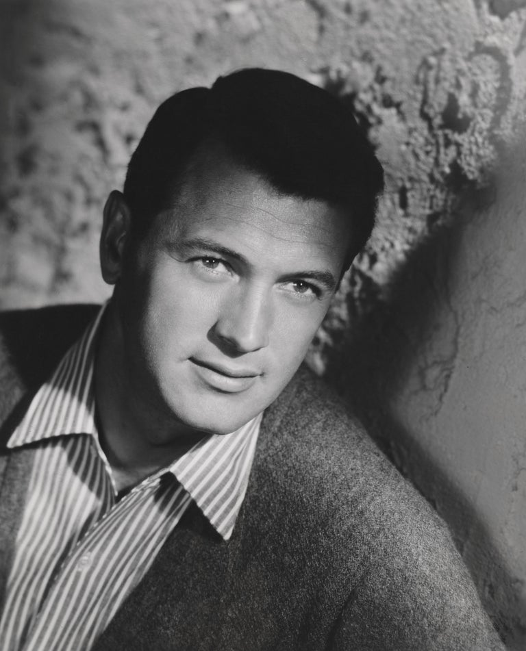 Unknown - Rock Hudson Dramatic Portrait Fine Art Print For Sale at 1stDibs