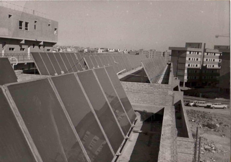 Unknown - The First Solar Panels - Vintage Photograph - 1980s For Sale ...