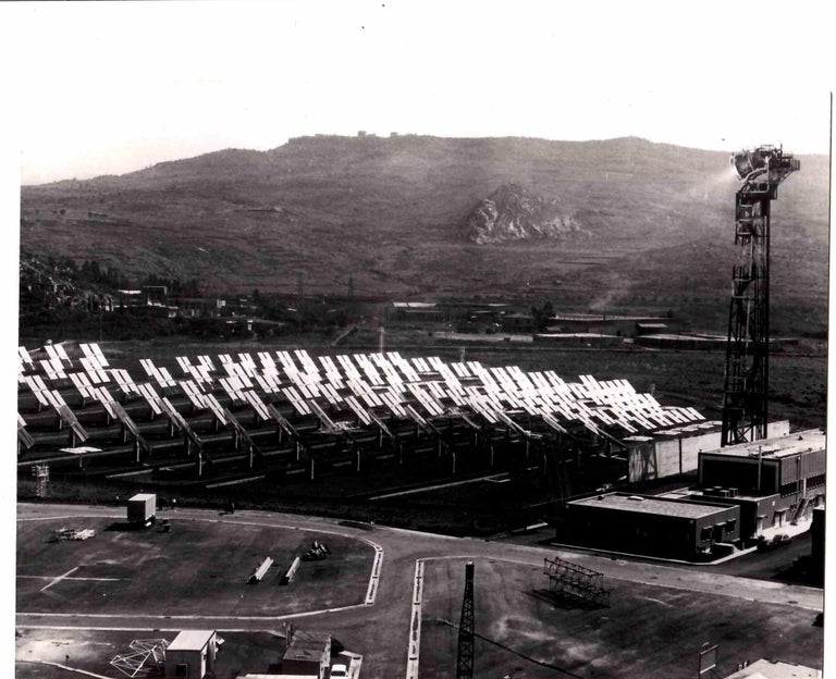 Unknown - The First Solar Panels - Vintage Photograph - 1981 For Sale ...