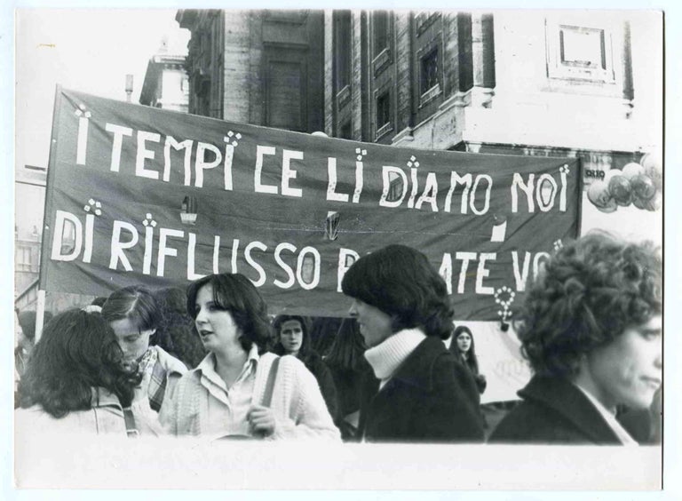 Unknown - The Protest - Historical Photograph About the Feminist ...