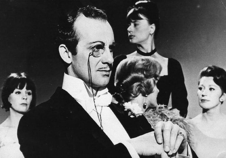 Unknown - The Swedish Actor Jarl Kulle - Vintage b/w Photograph - 1964 ...