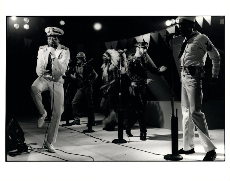 Unknown - The Village People in Costume on Stage Vintage Original Photograph For Sale at 1stDibs