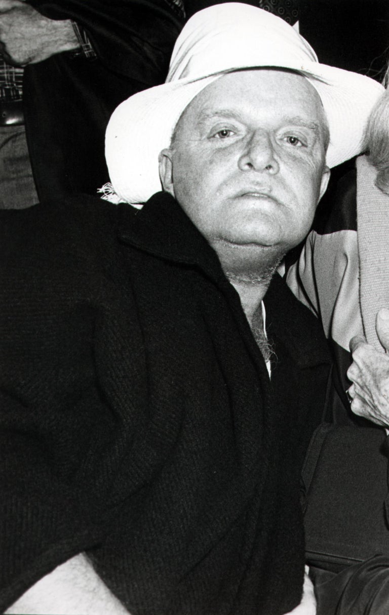 Unknown - Truman Capote at Studio 54 Fine Art Print For Sale at 1stDibs