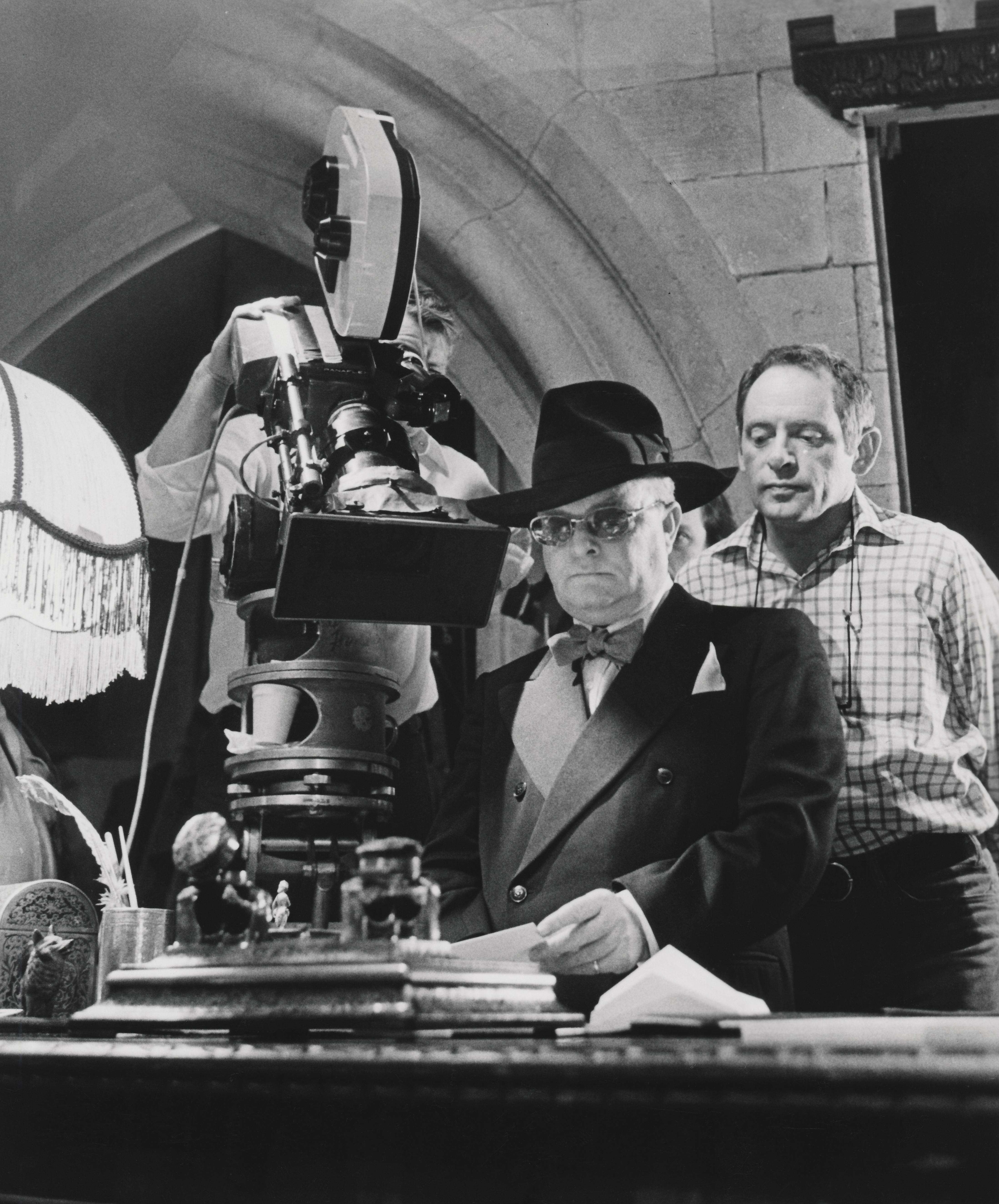 Unknown - Truman Capote Behind the Camera Globe Photos Fine Art Print ...