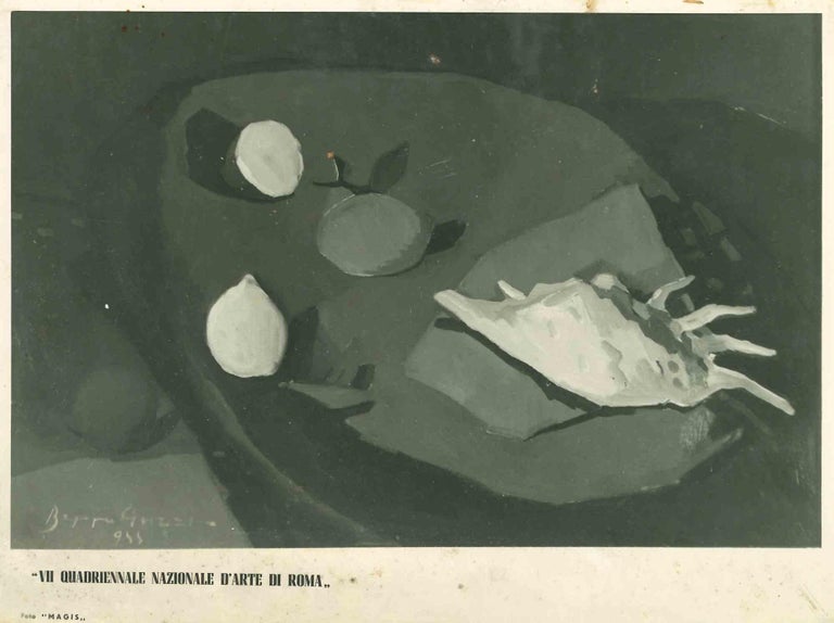 Unknown - Vintage Photograph of a Painting by Beppe Guzzi - Mid-20th ...