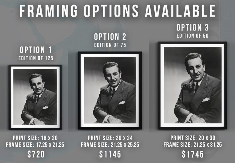 Unknown - Walt Disney Classic Portrait Fine Art Print For Sale at ...