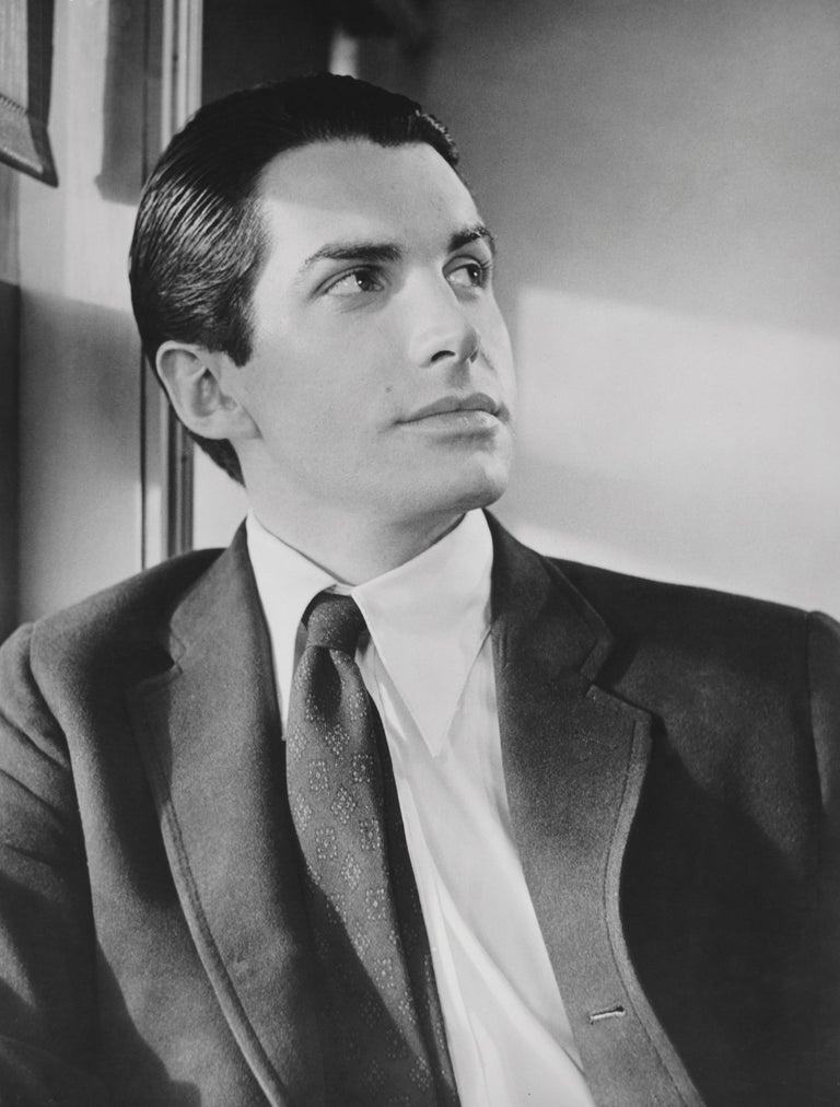 Unknown - Young George Hamilton in the Studio Globe Photos Fine Art ...