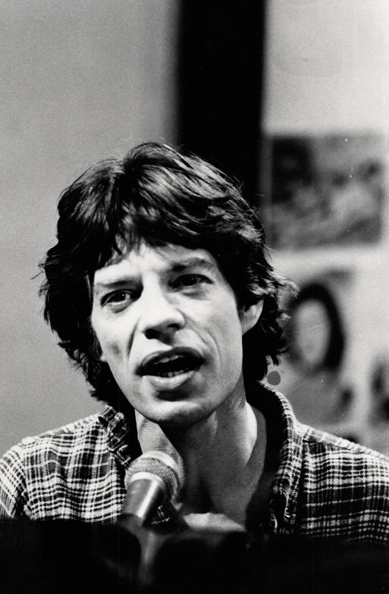 Unknown - Young Mick Jagger Performing at the Piano Vintage Original ...