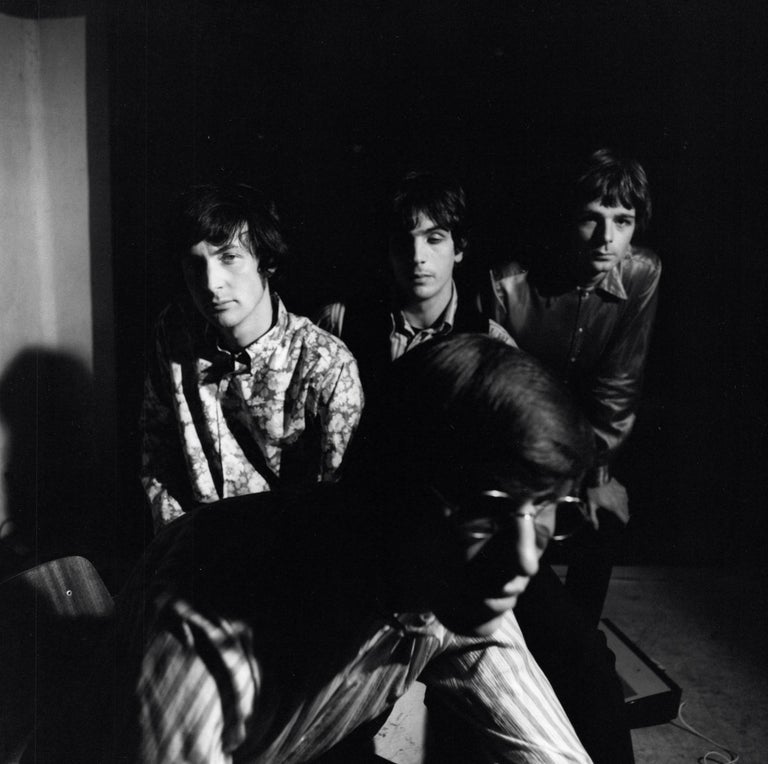 Unknown - Young Pink Floyd Candid Group Portrait in Shadow Vintage ...