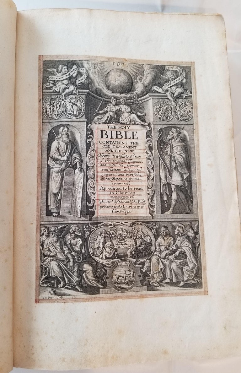 Unknown - 1629 Complete Cambridge Bible King James First Edition Folio ...