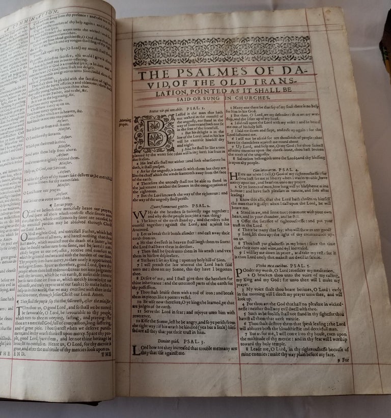 Unknown - 1629 Complete Cambridge Bible King James First Edition Folio ...