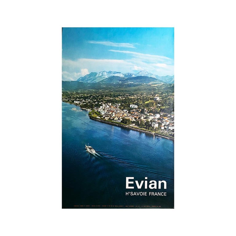 Unknown - 1963 Original poster Evian - Haute-Savoie - Tourism For Sale ...
