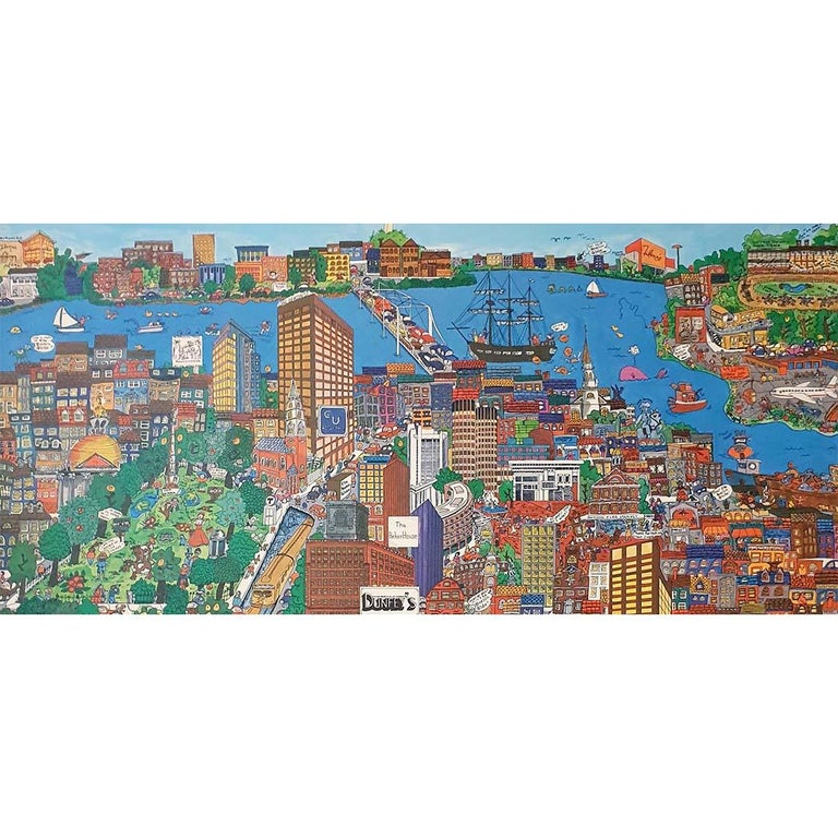 Unknown - 1972 original travel poster about the city of Boston ...