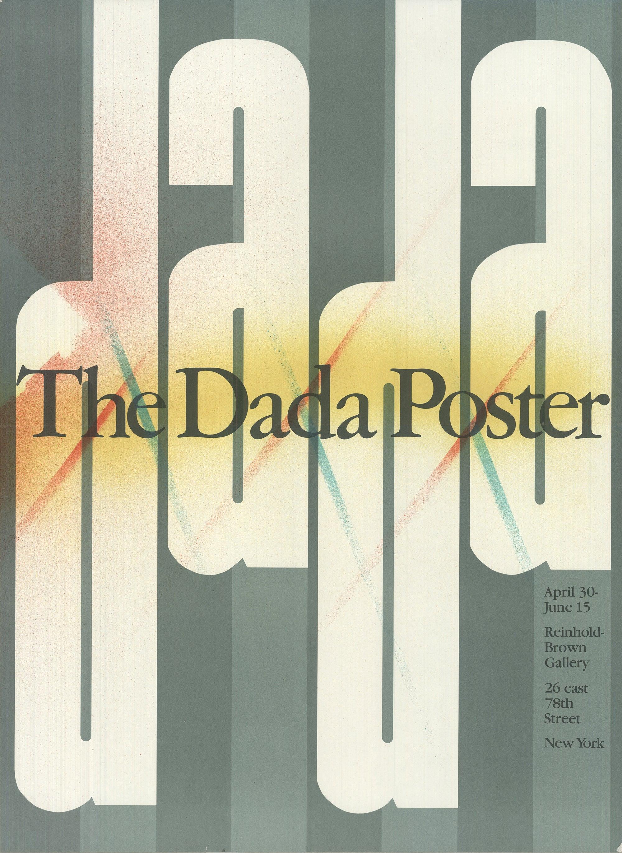 Vintage Dada Poster - 16 For Sale on 1stDibs