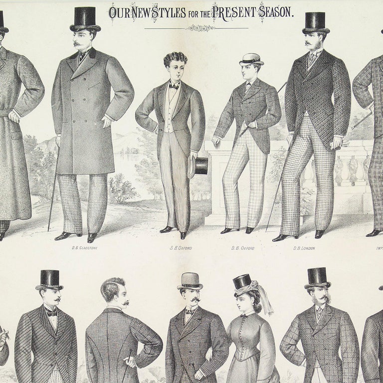 Unknown - 19th-Century Fashion Advertising, Our Styles For The Present ...