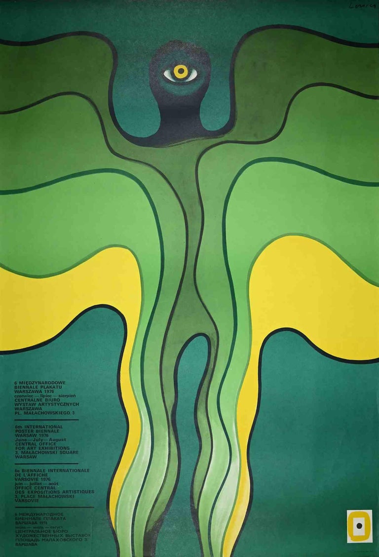 Unknown - 6th Biennale Warsaw - Offset Print - 1976 For Sale at 1stDibs