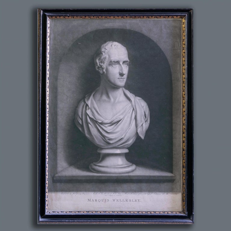 Unknown - After A Bust by J. Nollekins, 19th Century Mezzotint of The ...