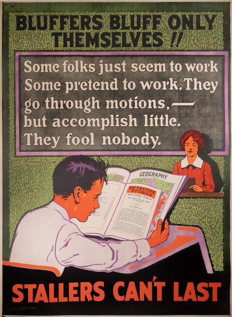 Unknown - "Bluffers Bluff Only Themselves (Mather Work Incentive ...