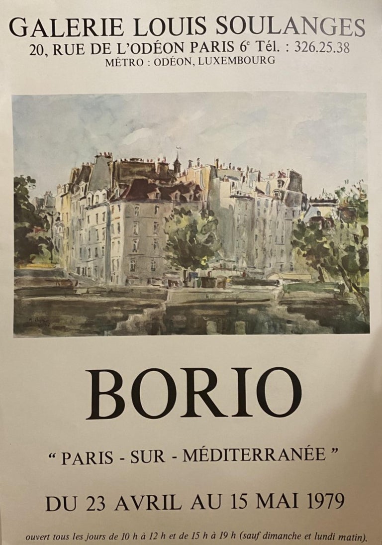 Unknown - Borio - Vintage Poster Galerie Louis Soulanges - 1972 For ...