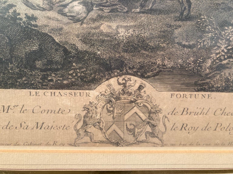 Unknown - Chasseur Fortune, Engraving, Van Falenz pinixit /Jac. Ph. Le ...