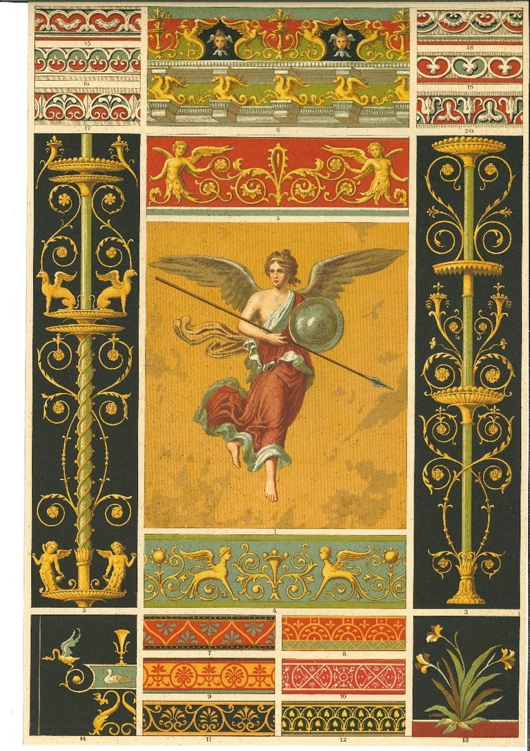 Unknown - Decorative Motifs of the Renaissance - Lithograph - Early ...