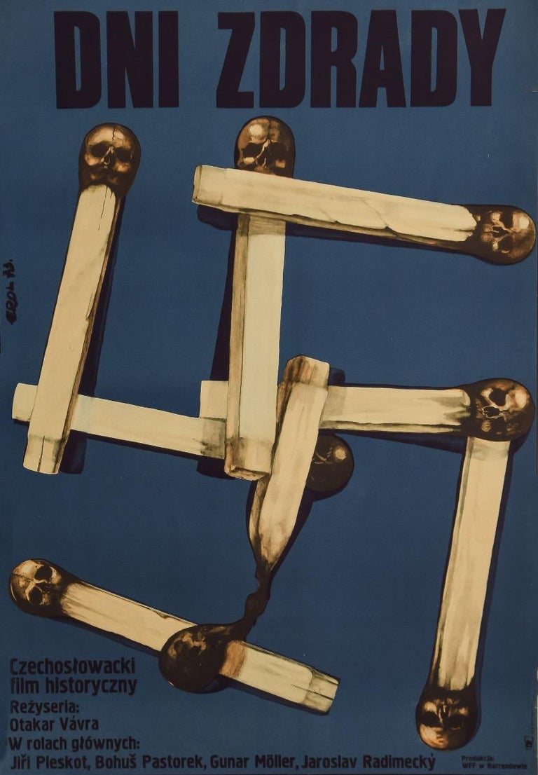 Unknown - Dni Zdrady - Vintage Poster - 1973 For Sale at 1stDibs
