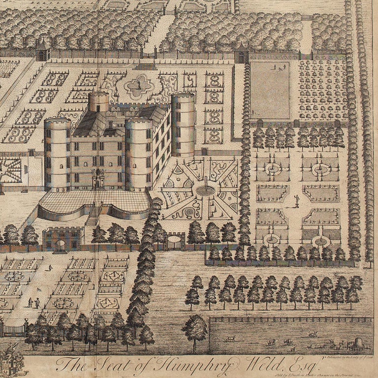 Unknown - Early 18th-Century Engraving, Lulworth Castle in Dorsetshire ...