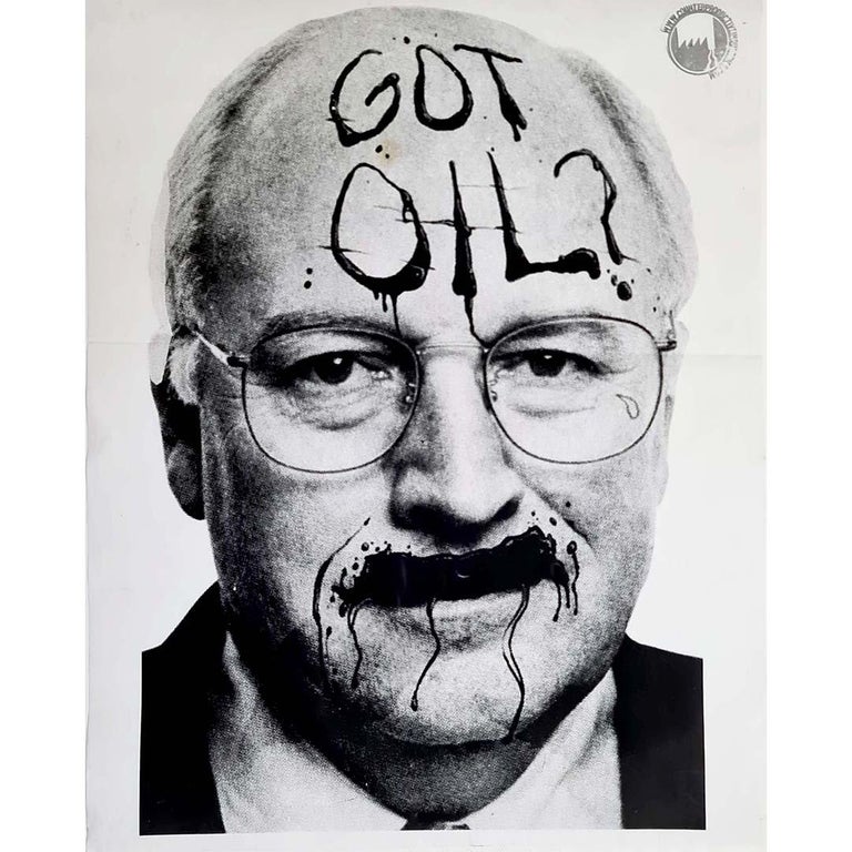 Unknown - Early 2000 satyrical poster of Dick Cheney - Iraq Anti-War ...