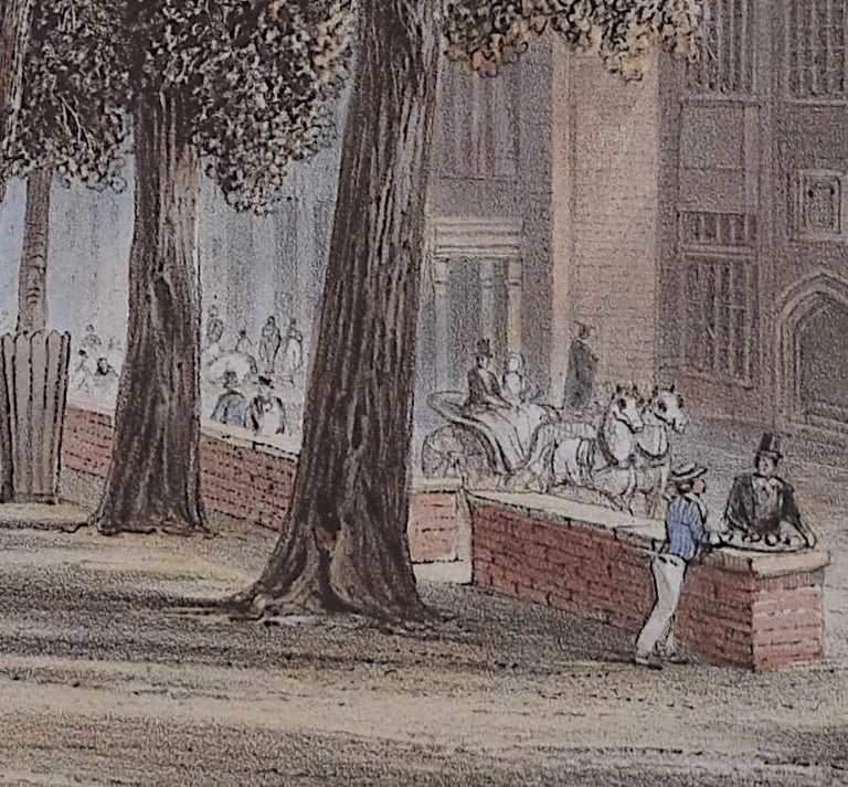 Unknown - Eton College 19th Century Victorian lithograph For Sale at ...