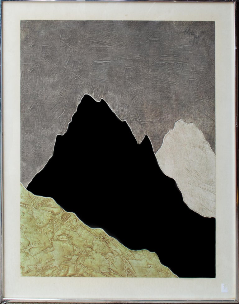 Unknown - Fantasy Mountainscape by Mystery Artist For Sale at 1stDibs