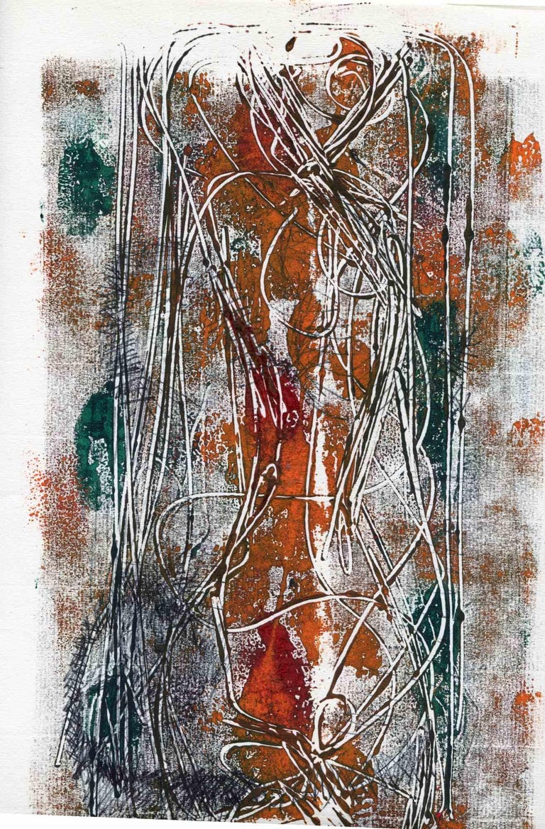 Unknown - Figure - Original Lithograph - Mid-20th Century For Sale at ...