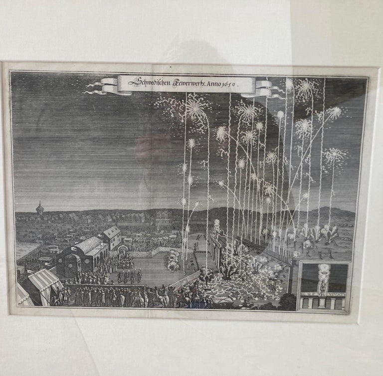 Unknown - FIREWORK. - Nuremberg. "Swedish Fireworks. Anno 1650 ...