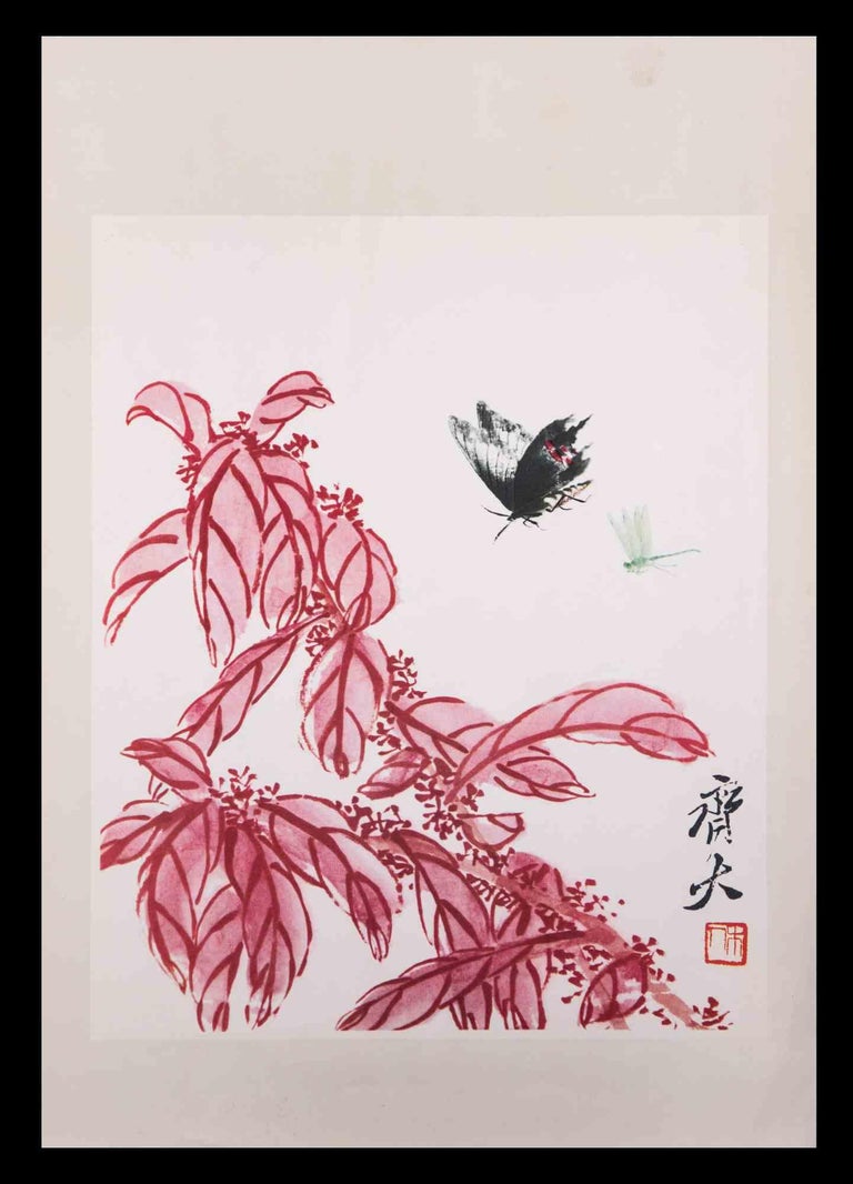Unknown - Floral Plants - Vintage Phototype Print on Paper -Mid-20th ...