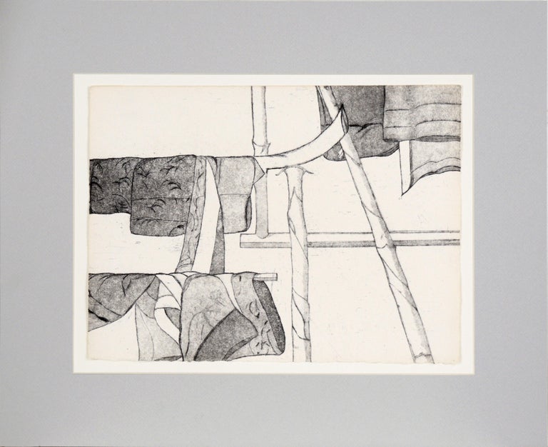 Unknown - Hanging Cloth to Dry - Etching on Paper (#8/15) For Sale at ...