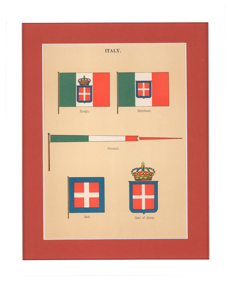 Unknown - Italy Pennants For Sale at 1stDibs