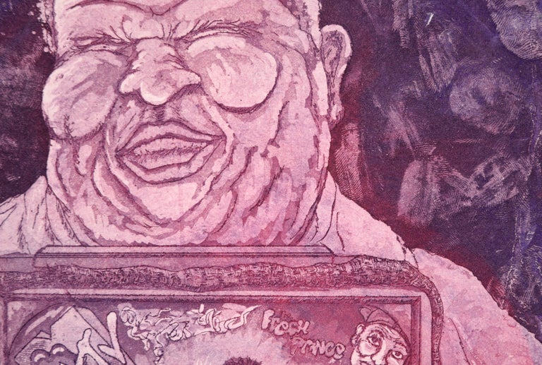 Unknown - "Kickin it Old School" Lithograph on Paper For Sale at 1stDibs