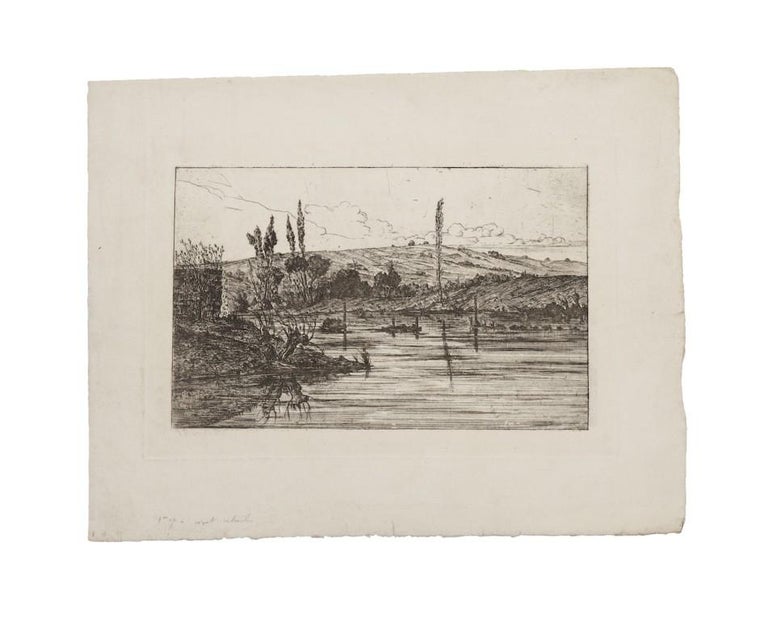 Unknown - Landscape - Etching Paper - Early 20th Century For Sale at ...